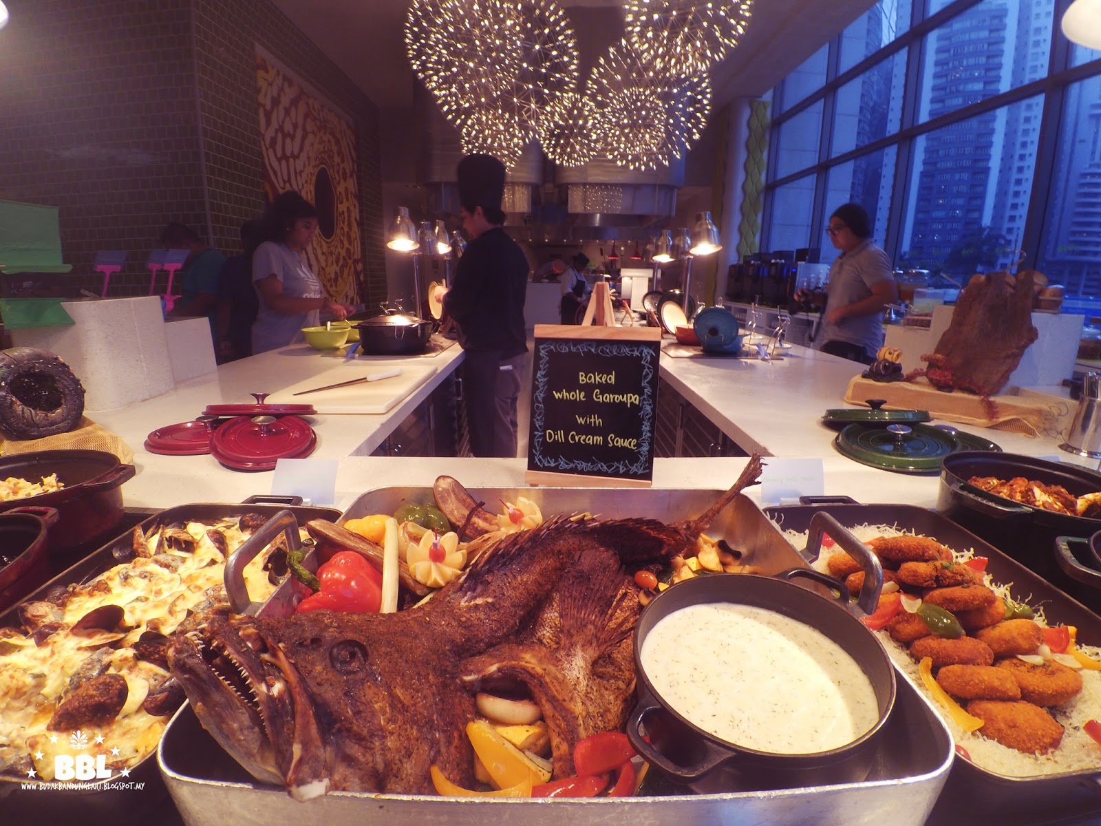 Rasai Menu Lautan Seafood Di Nook, Aloft KL Sentral - Budak Bandung Laici