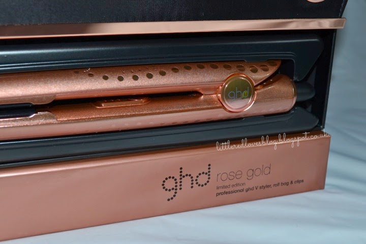 Little Red Loves: GHD Rose Gold Styler Gift Set Review