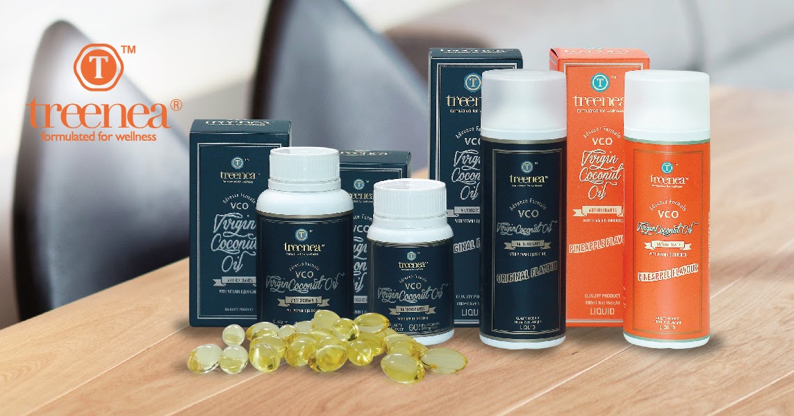 AIRA BEAUTYCARE: TREENEA VCO ANTIOXIDANT SOFTGEL & LIQUID