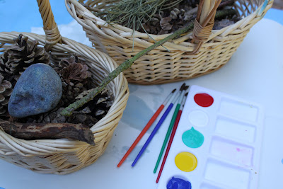 Green Owl Art: Nature Walk & Paint