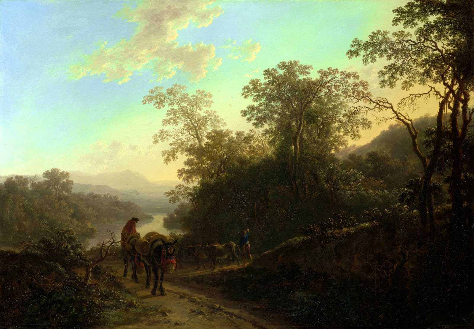 Flemish Landscape Painting of the XVII th century: Both, Jan Dirksz ...