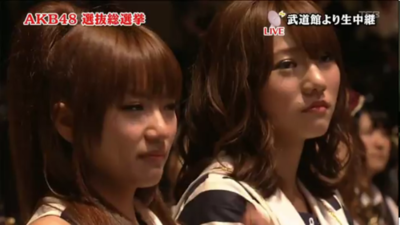 日本電影迷: AKB48 22ndシングル 第3回選抜総選挙開票速報
