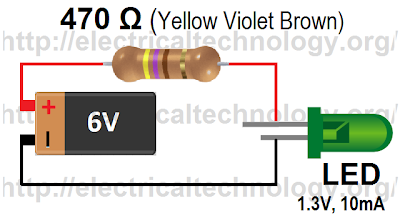 LED Resistor Calculator | Resistor Value for LED's Circuit Calculator