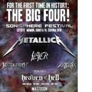METALEROS: Big Four Tour - Thrash Metal Bands Metallica, Megadeth ...
