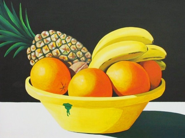 Cuadros Modernos Pinturas y Dibujos : Bodegón pintado en acrílico sobre ...