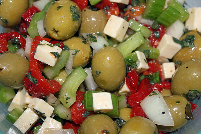 From City Streets to Country Roads: Olive Celery Salad Plus