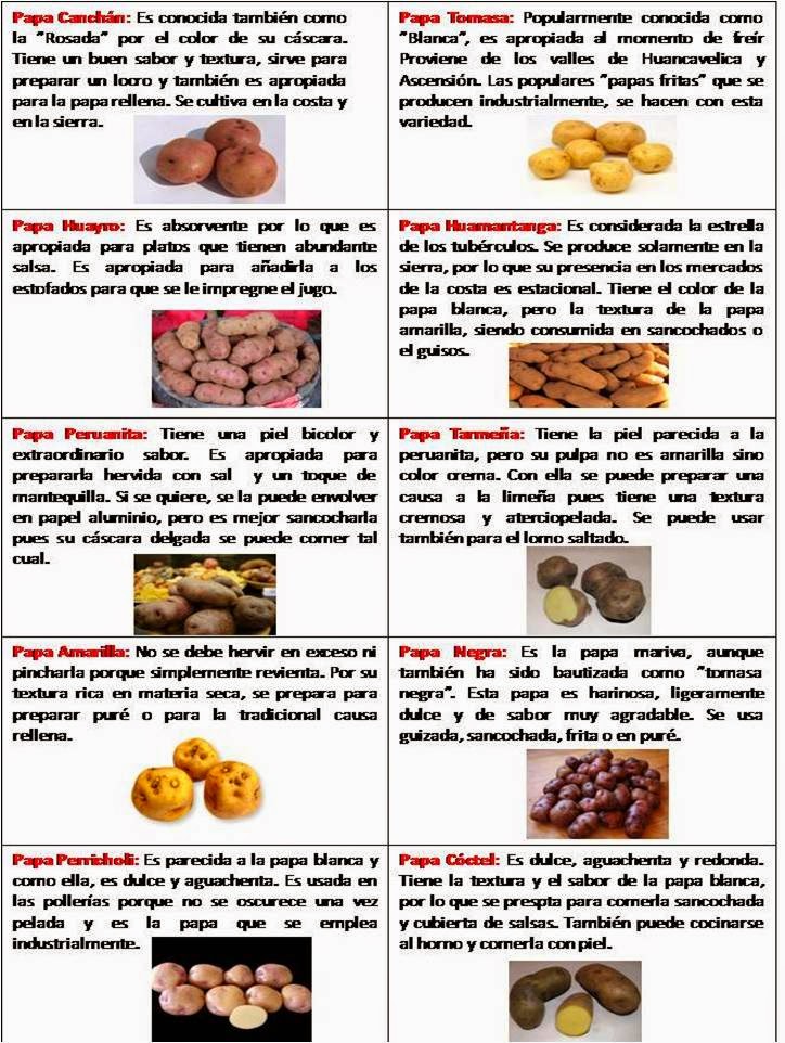 El Blog que me interesa: Día Nacional de la Papa