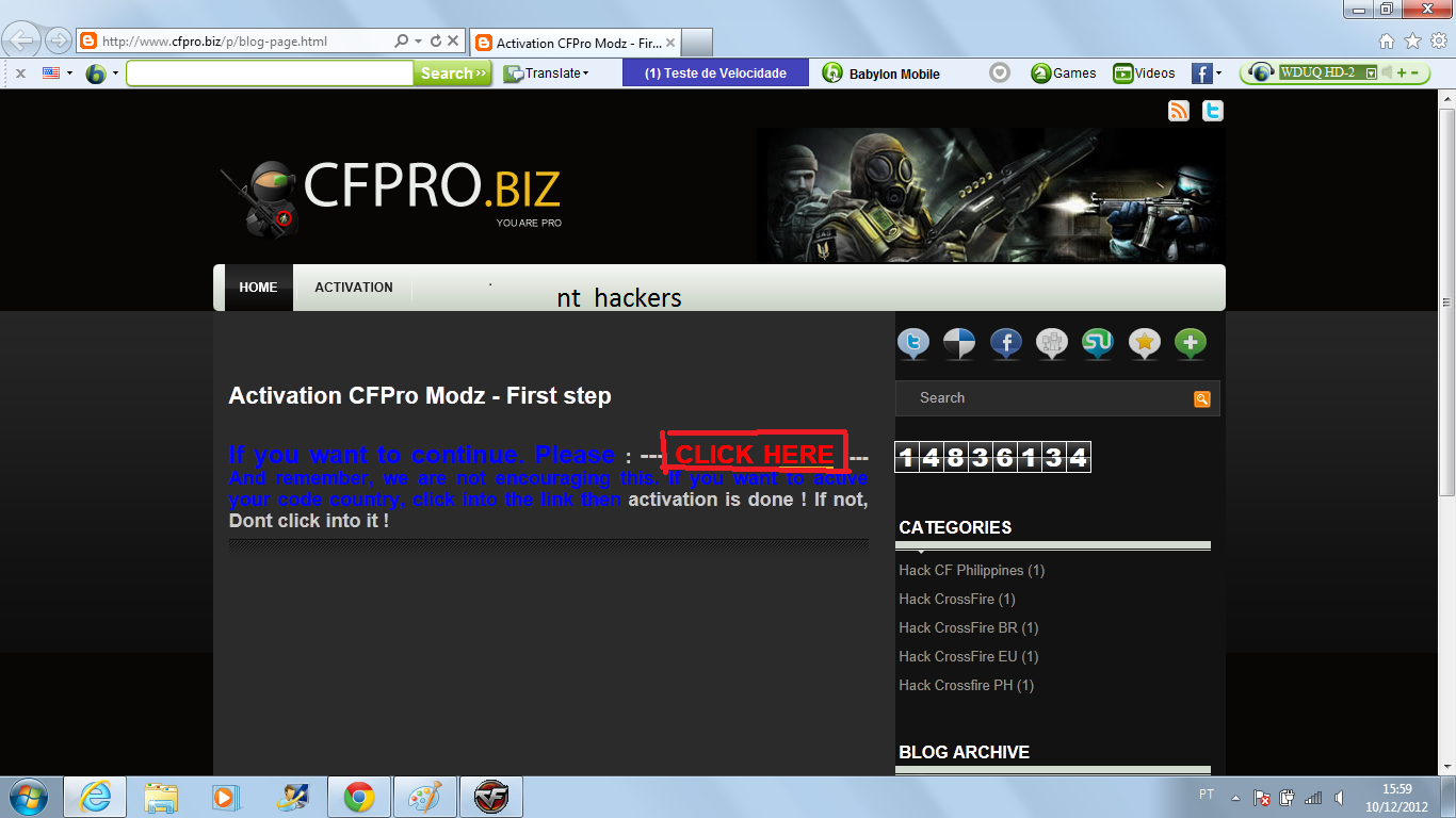 CF-AL e CF-NA CFPRO Atualizado Por RL Hackers 10-12-2012F.R.E.T.O.S H.A ...