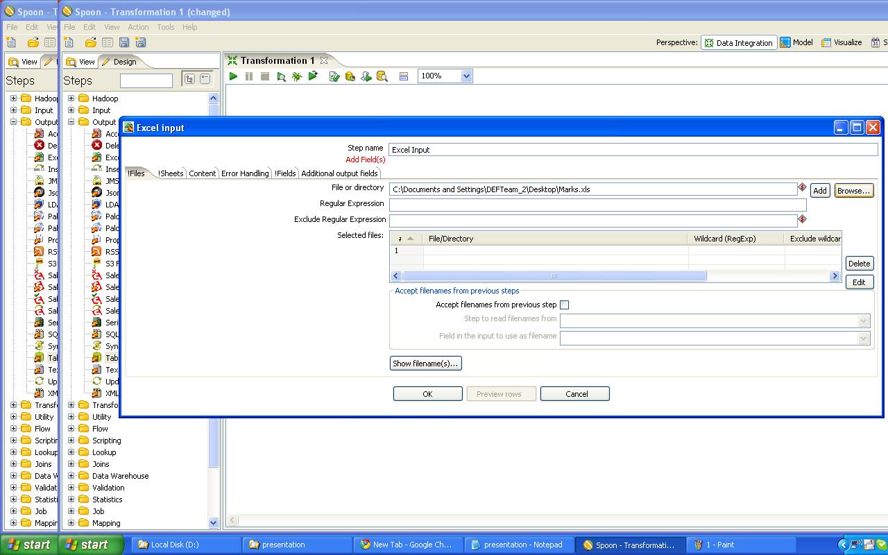Sorting of Student Marks & Loading in Database