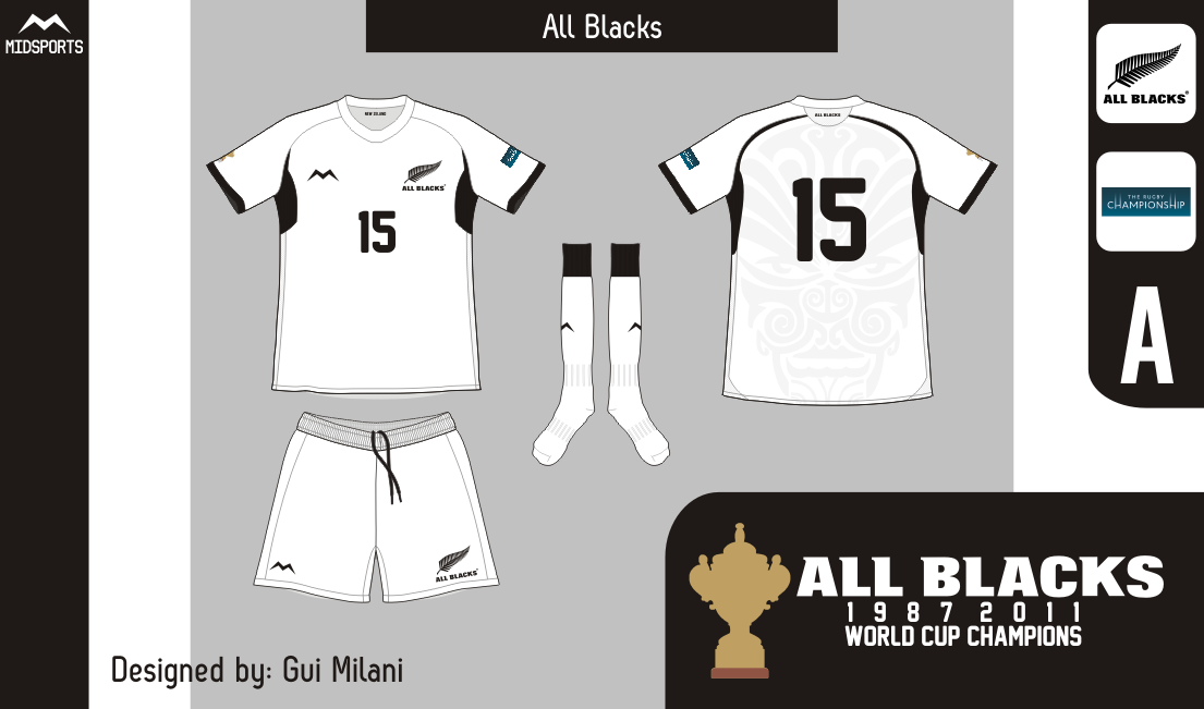 Midsports Design by Gui Milani: All Blacks