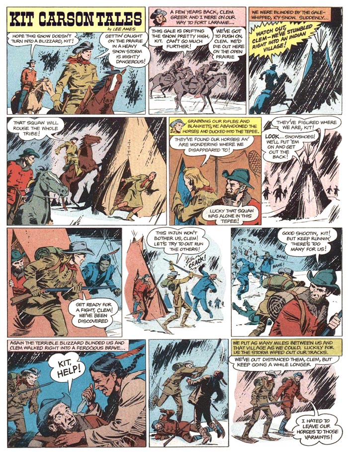 Professor H's Wayback Machine: KIT CARSON Tales, 1953