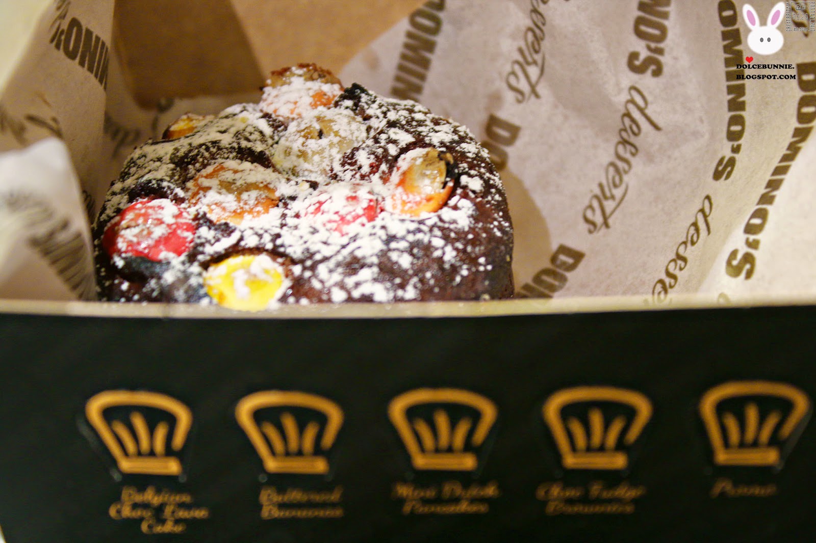 DINING IN - a sweet treat from Domino's | DolceBunnie