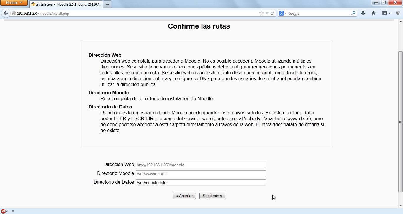 Instalar Moodle 251 En Ubuntu Server 1204 Lts Ubuntu 1210 Y Ubuntu 1304