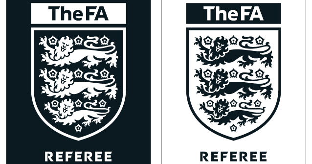 Football teams shirt and kits fan: Logo England FA Referee