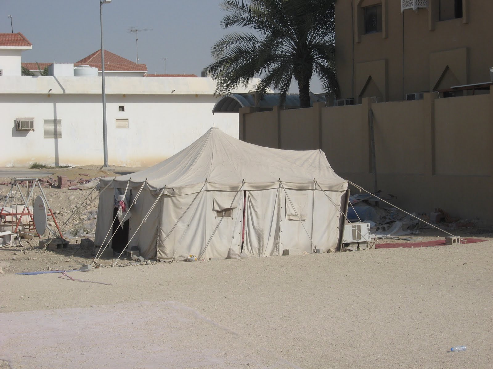 Compounded: A Canadian Experience in Qatar: Tents
