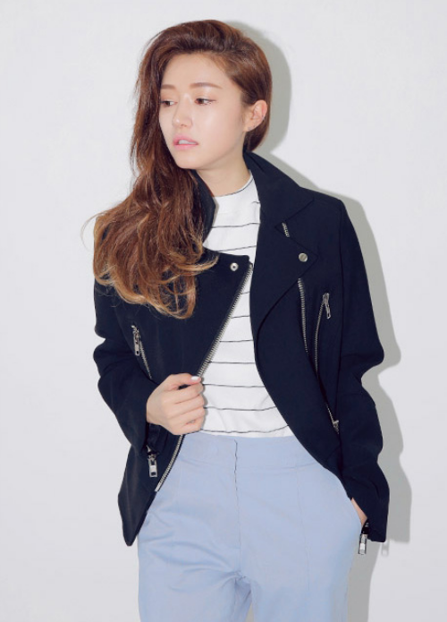 [Stylenanda] Zipper Accent Rider Jacket | KSTYLICK - Latest Korean ...