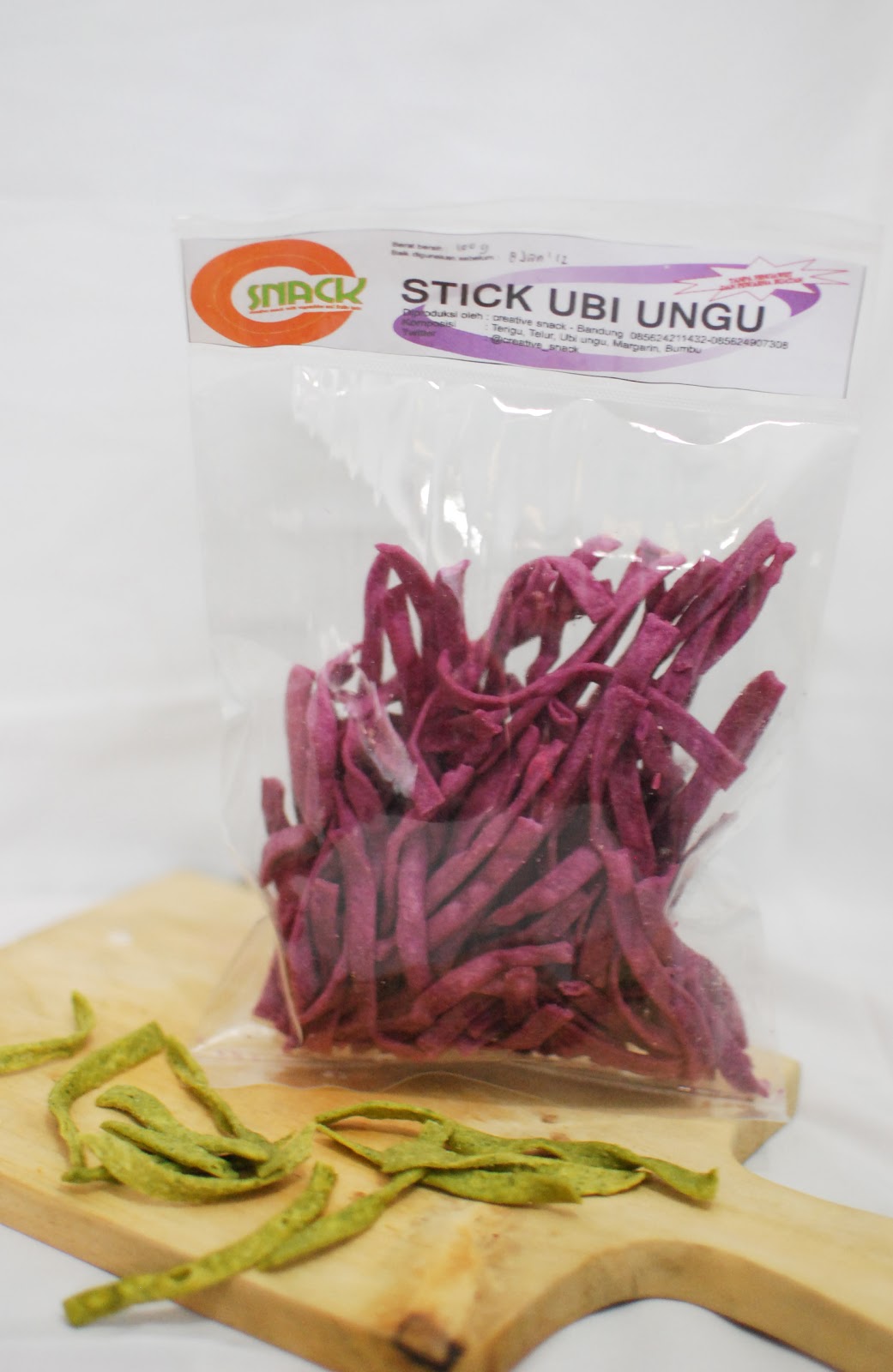 Creative Snack: Stick Ubi Ungu