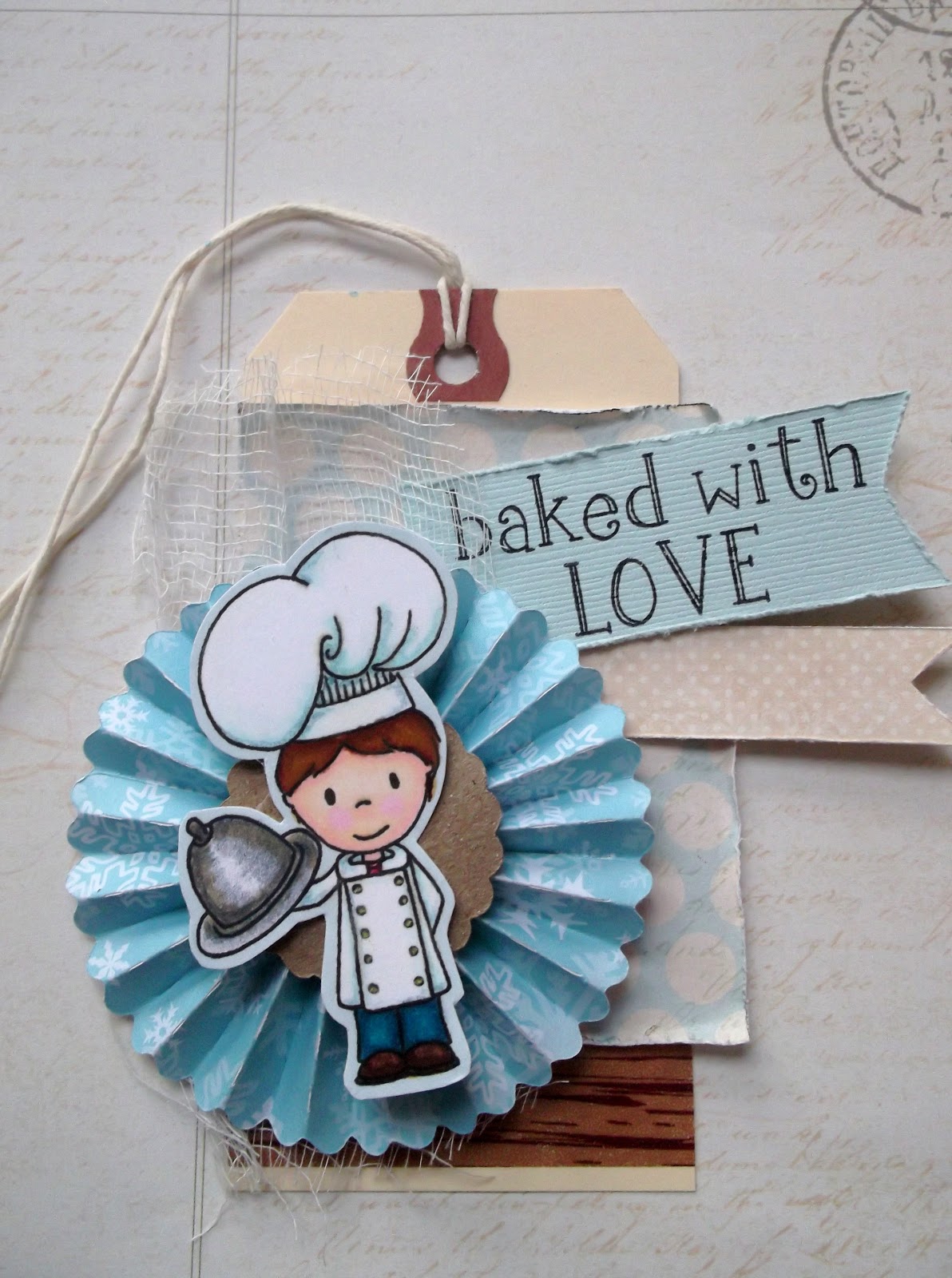 Paper Nest Dolls: Introducing...Chef Owen and Owen With Balloon