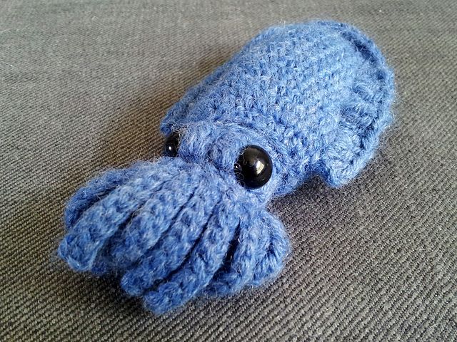 Little Limpet: Free Cuttlefish Crochet Pattern
