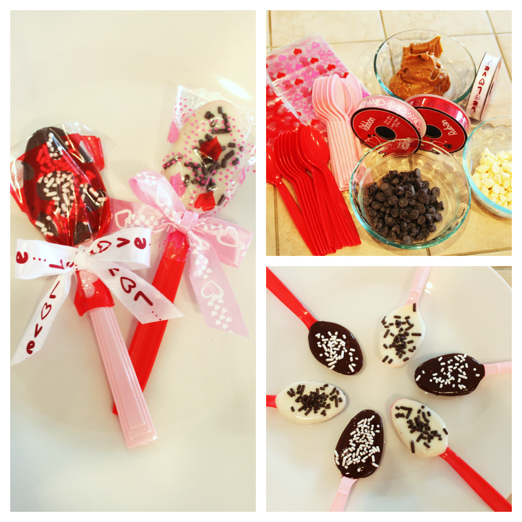 The Creative Side! Inside The Cates Castle: Chocolate spoons with PB in ...
