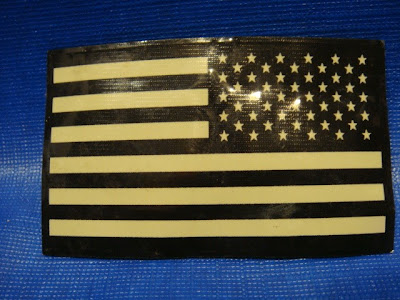 Webbingbabel: U.S. ARMY INFRARED REFLECTIVE FLAG
