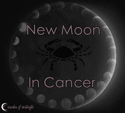 ☽Garden of Midnight☾: 13th of July, New Moon in Cancer