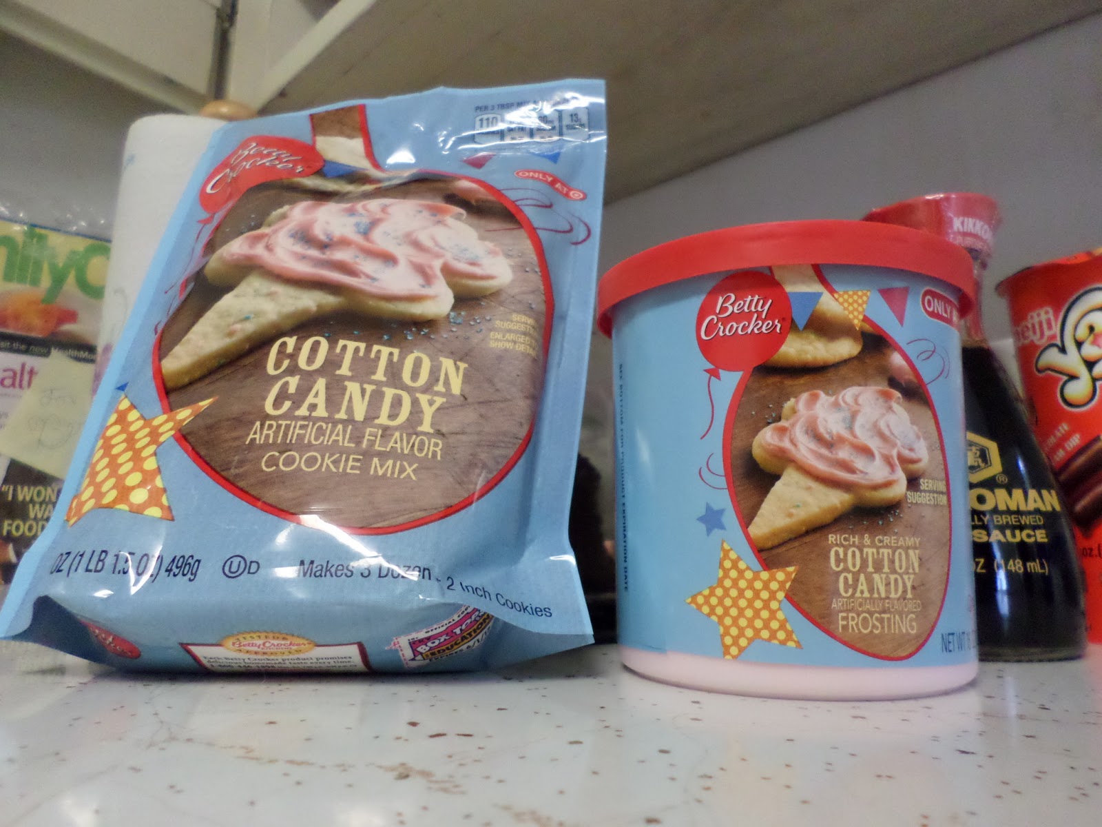 Peanut Butter and Awesome: I Made Betty Crocker Cotton Candy Cookies ...