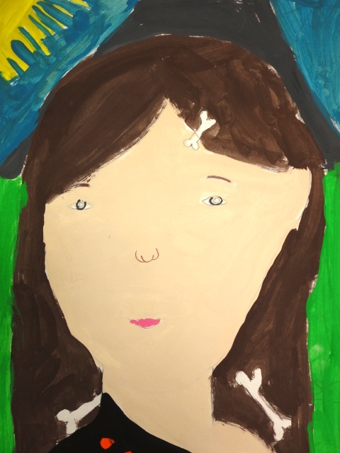 Thomas Elementary Art: 3rd Grade Self Portraits in Time