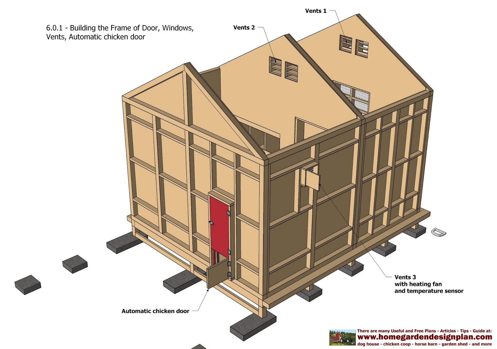 Sntila: CB210 Combo Plans Chicken Coop Plans Construction Garden Sheds ...