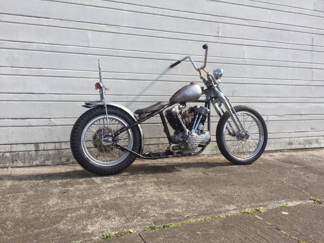 BF7 / 4Q Giveaway 46 Knuckle ( First Look ) | Born Free Motorcycle Show