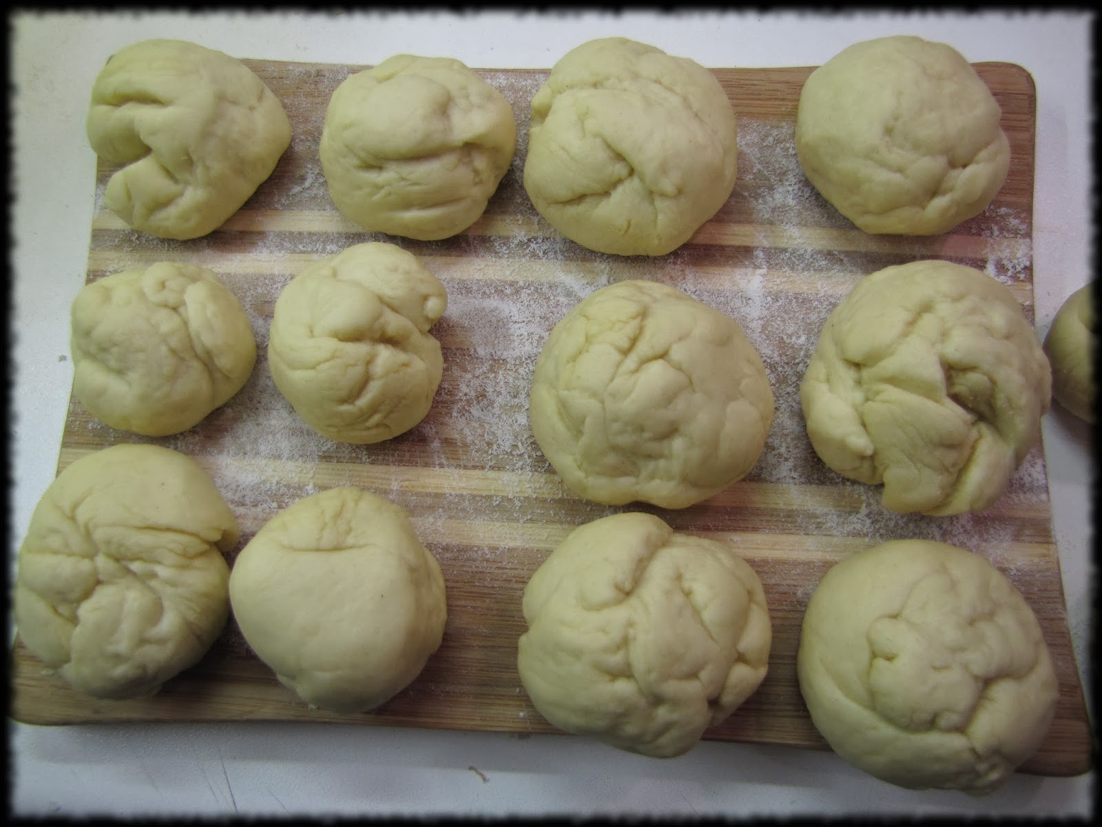 Szczęśliwa kuchnia: Pyzy drożdżowe na parze