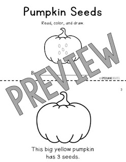 Emily Jane Creates: 4 PUMPKIN EMERGENT READERS