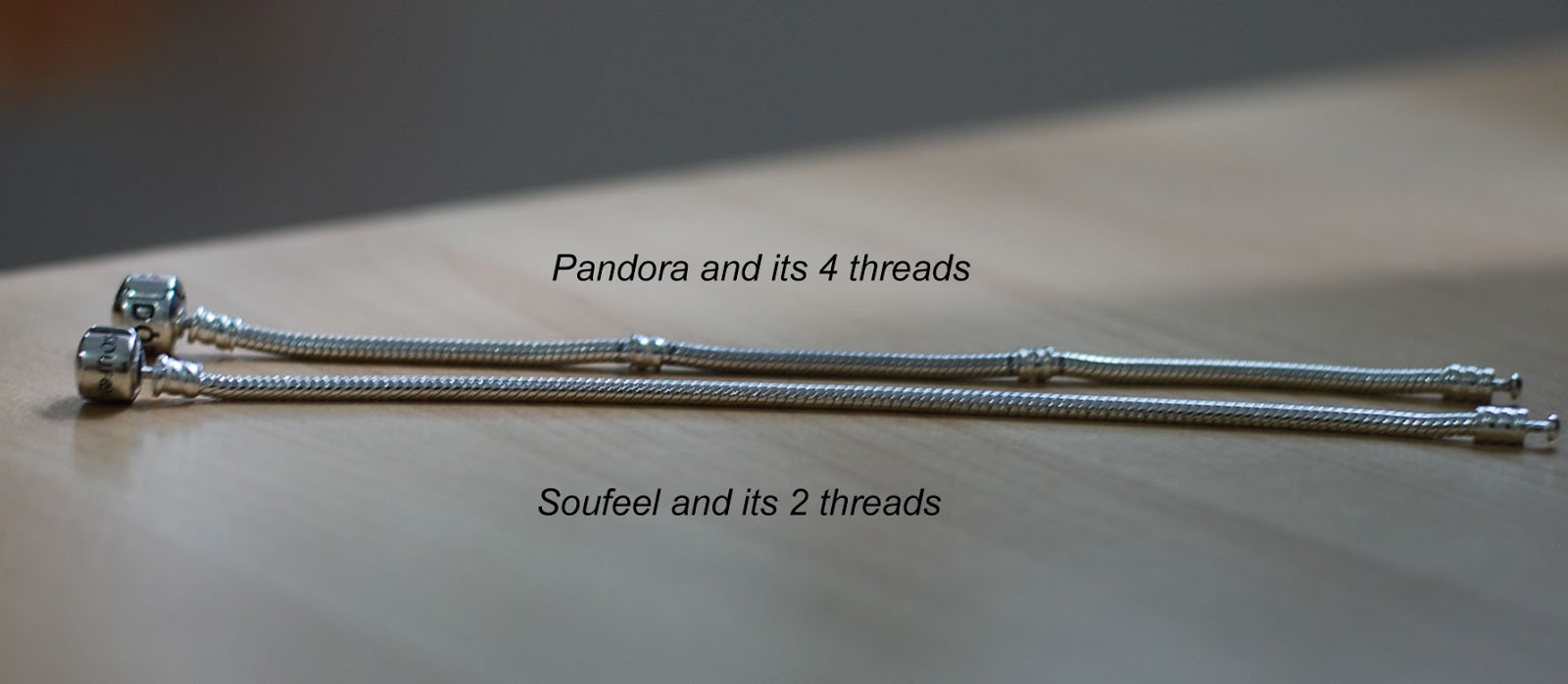 NEWBIE on Charm Bracelet (Same but Different): SOUFEEL vs PANDORA (A ...