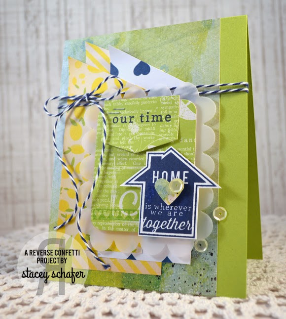 Stacey's Stamping Stage: Reverse Confetti March Color Challenge - Our Time