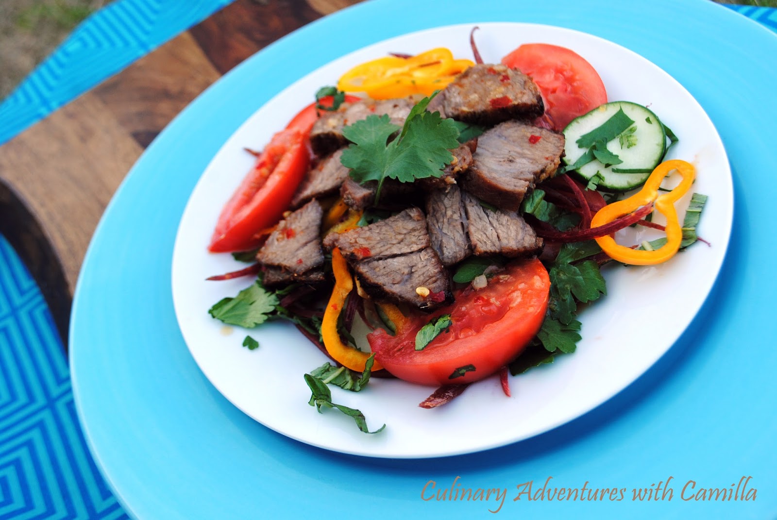Culinary Adventures with Camilla: Yam Nuea Yang (Spicy Thai Beef Salad ...