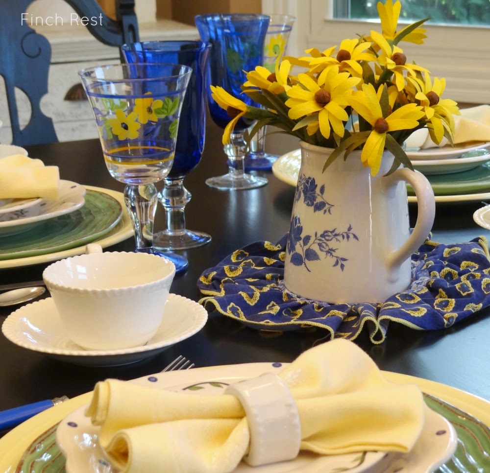 The Nest at Finch Rest: French Country Transitional Tablescape