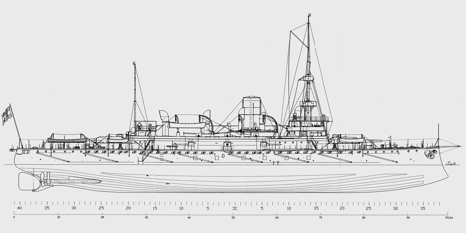 KVSERG ART: SMS Monarch 1898