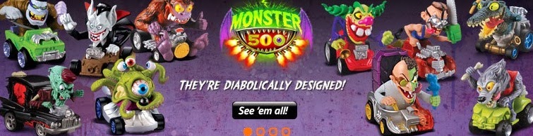 The Haunted Spookshow Of Channel X: The Monster 500 Races On!