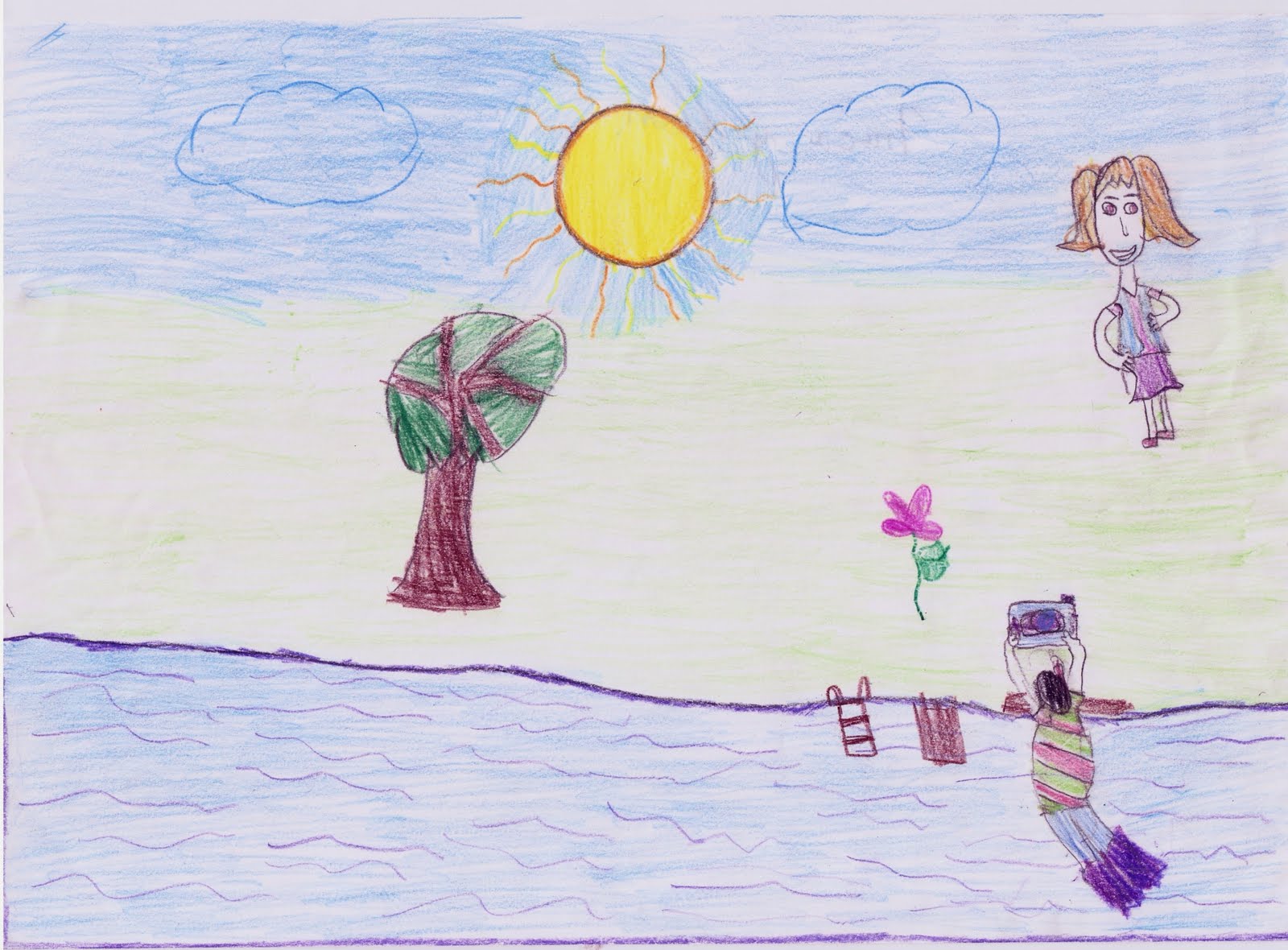 CONSTRUYENDO HISTORIAS: EL HADA AZUL Y EL NIÑO