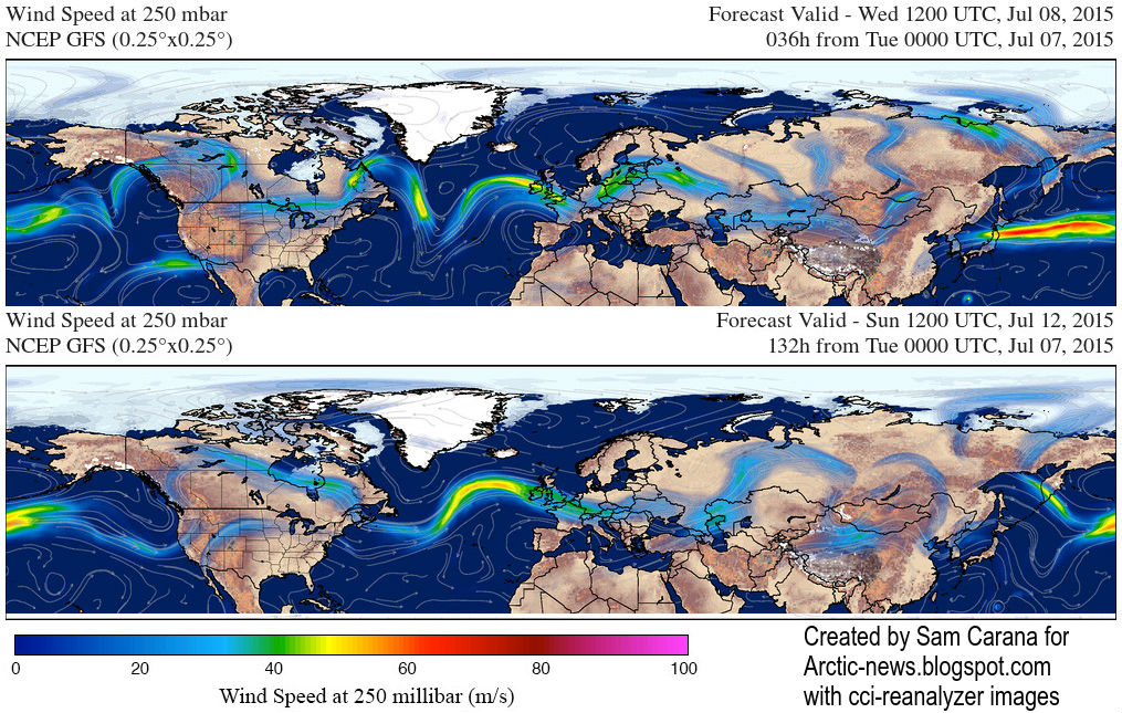 Arctic News: Fracturing of the Jet Stream