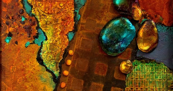 CAROL NELSON FINE ART BLOG: Mixed media abstract painting, "Texture ...