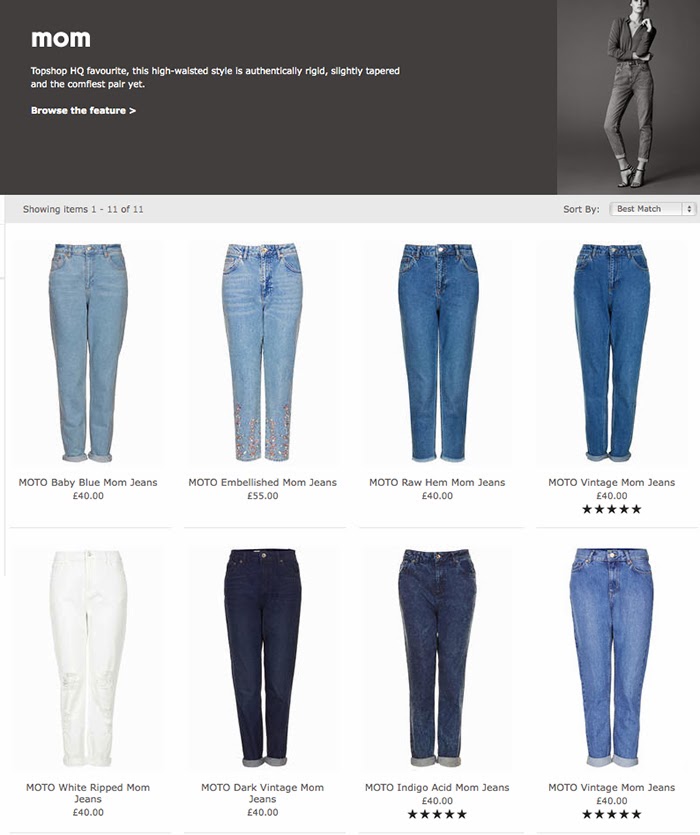 estilozas: Tendencias: ¿Conoces los Mom Jeans?