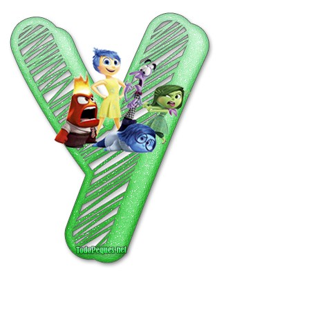 Abecedario con Letras de Del Revés. Free Inside Out Alphabet. - Oh my ...