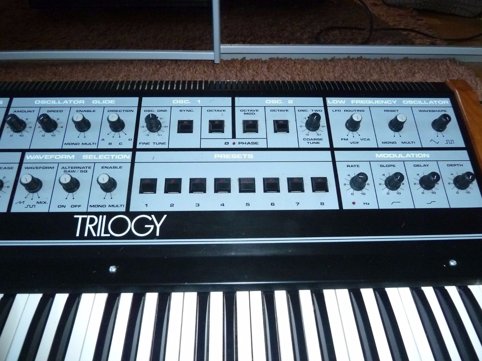MATRIXSYNTH: Crumar Trilogy Vintage Polyphonic Synth