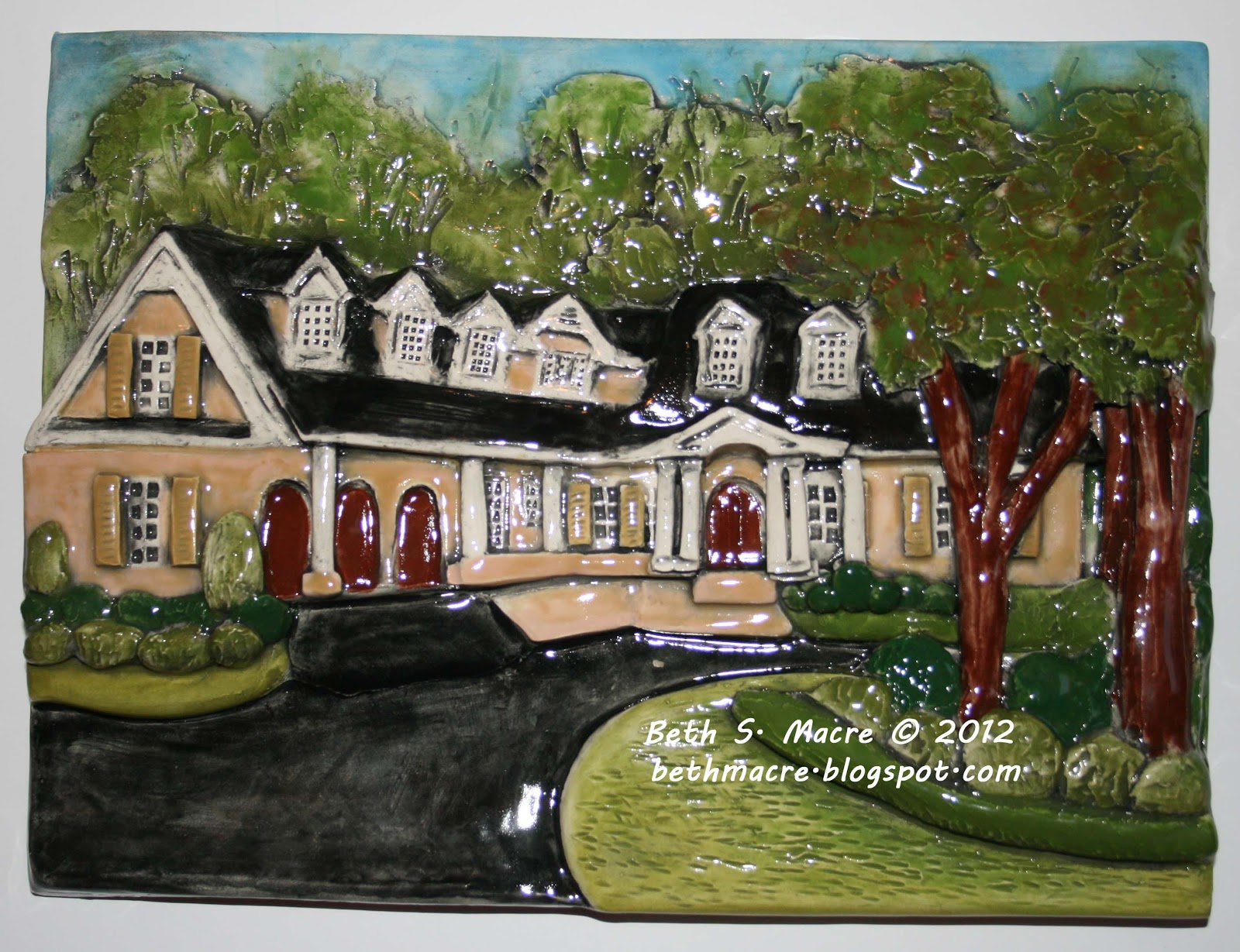 Beth Macre Studio: Custom Tile Commission