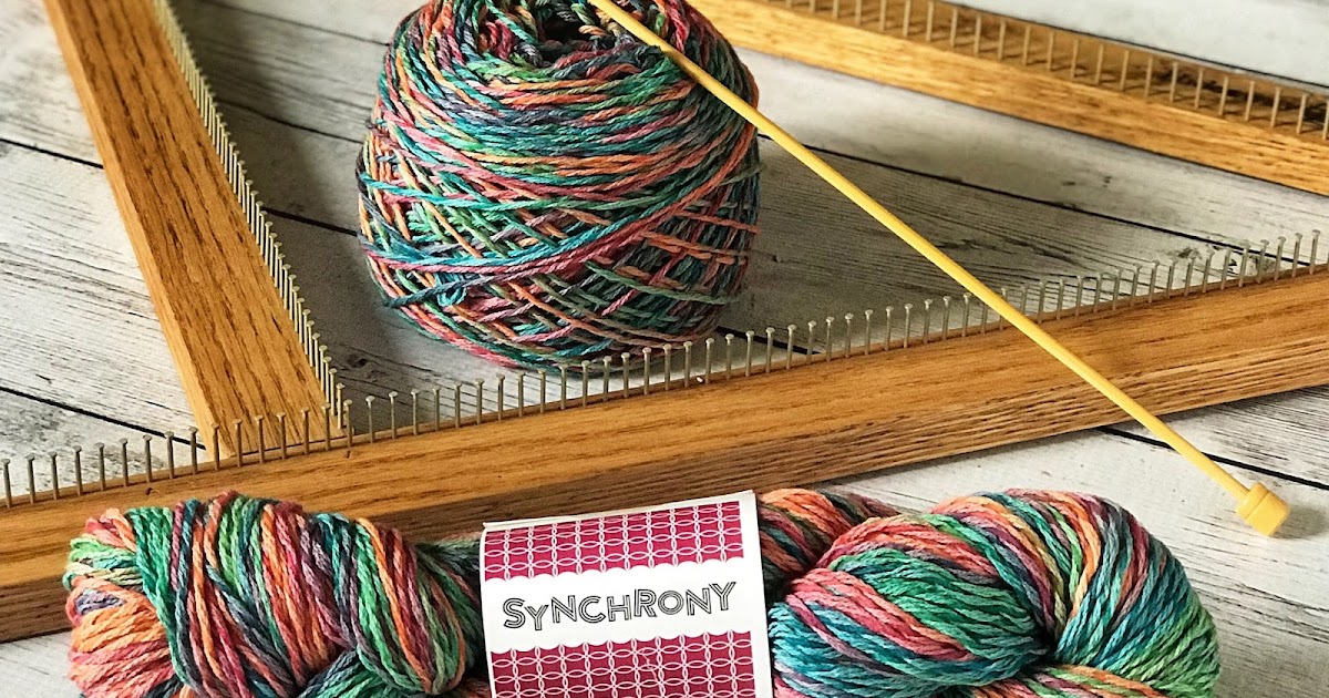 Angela Tong Designs: Tri Loom Weaving with Brown Sheep Company's Synchrony