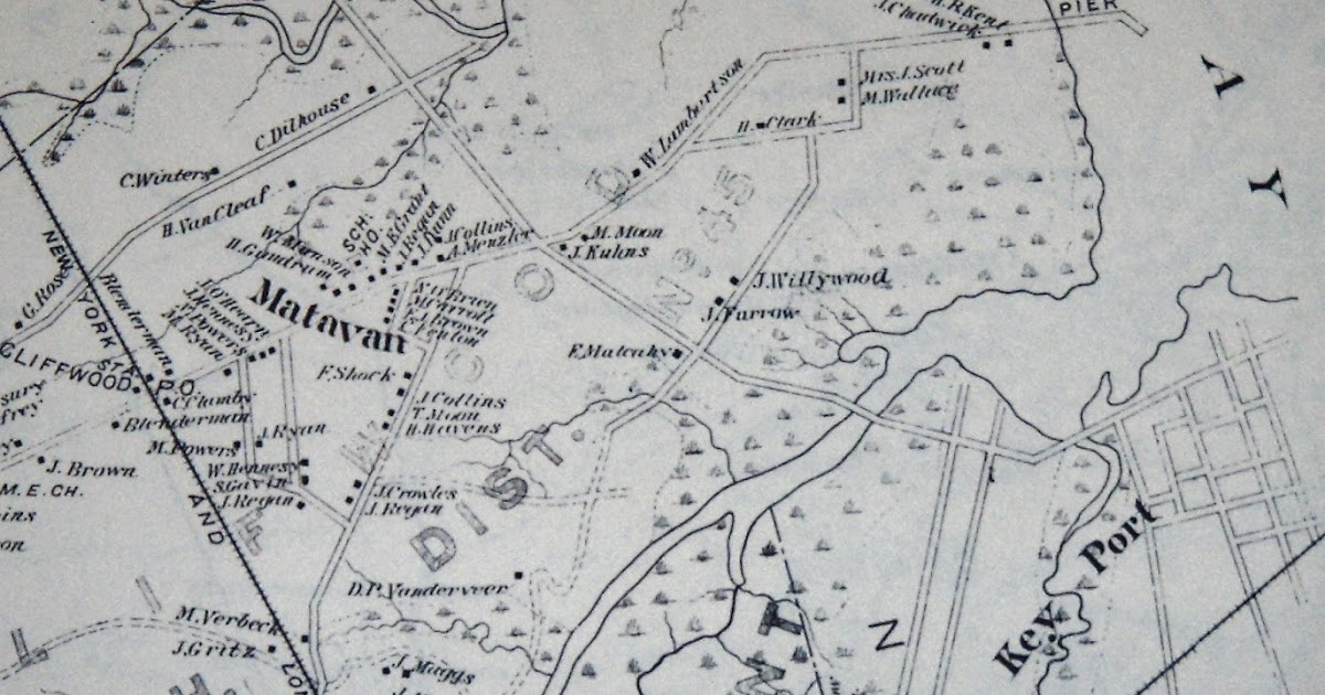 Aberdeen NJ Life: Matavan and Matawan (Wolverton's Atlas, 1889)