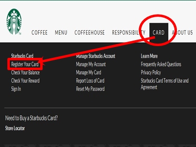 Cara Registrasi Kartu Starbucks "Starbucks Card" | Cara Registrasi Mudah