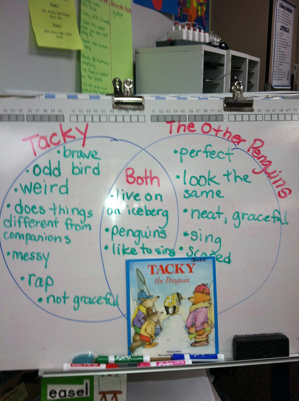 Follow First Grade: Comparing Characters