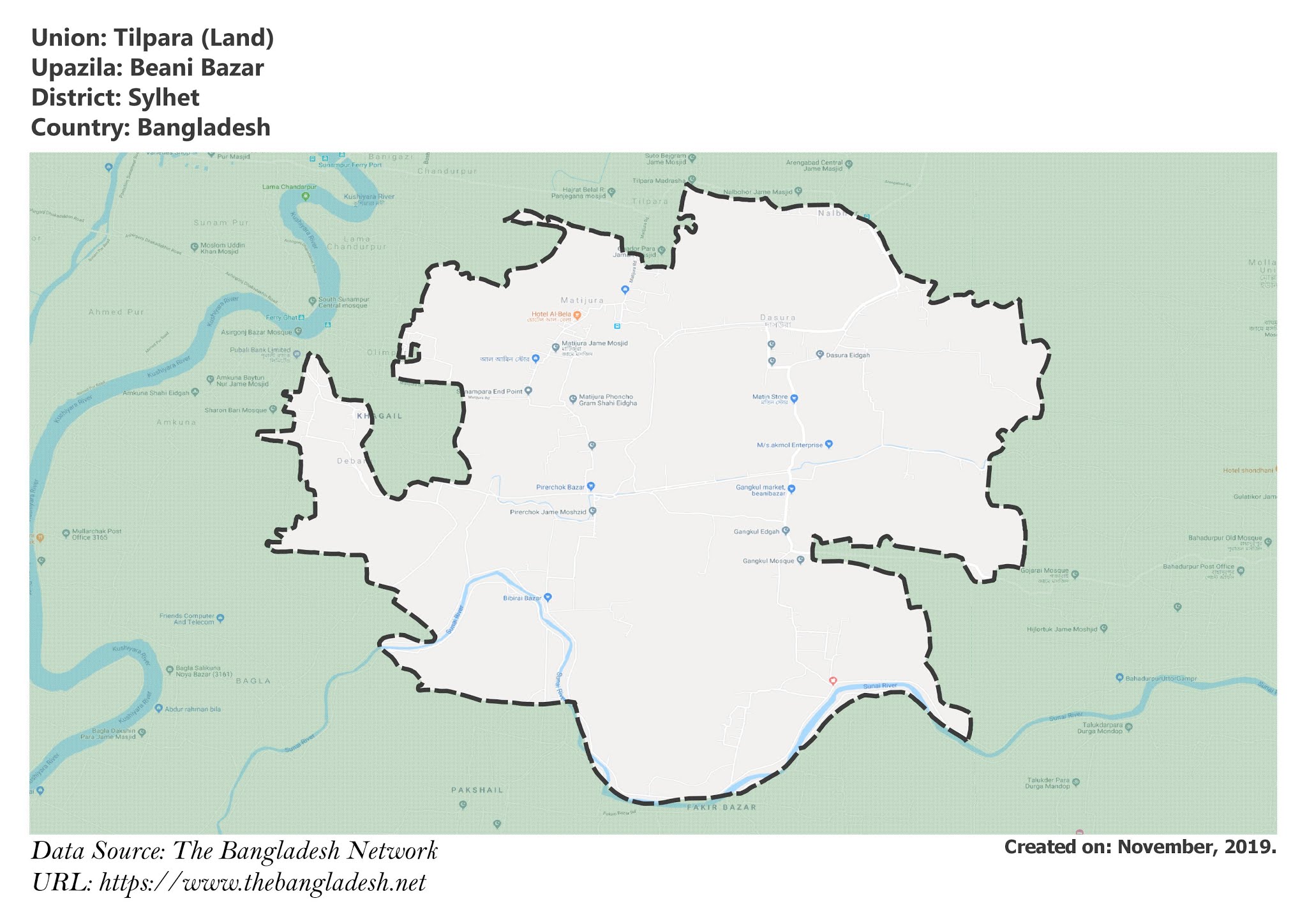 Tilpara Union, Sylhet